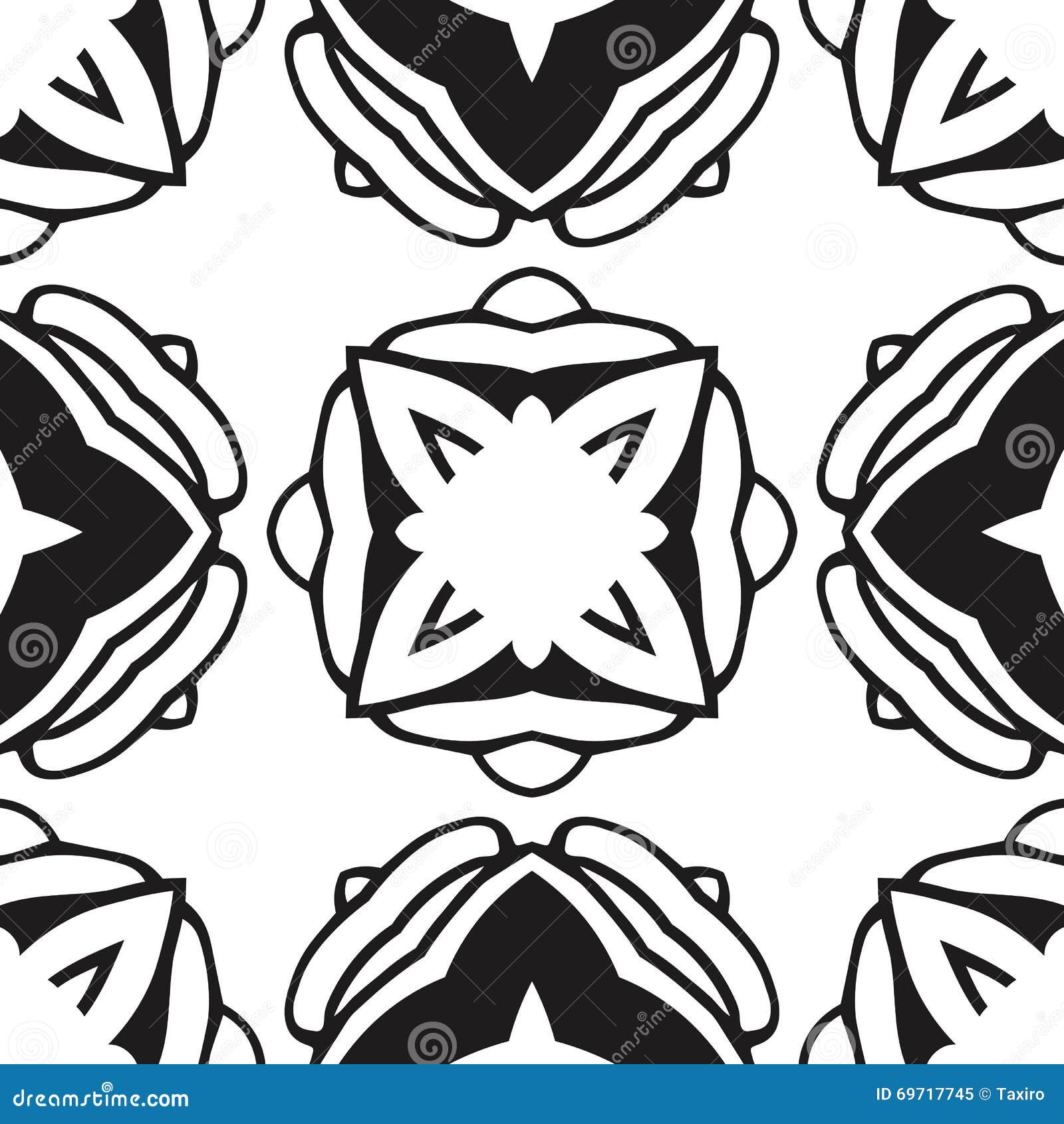 Christian Geometric Pattern Seamless Stock Vector - Illustration of ...