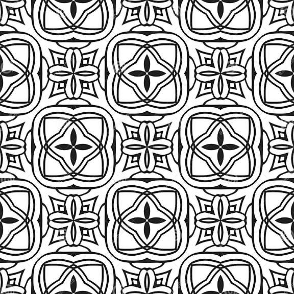 Christian Geometric Pattern Seamless Stock Vector - Illustration of ...