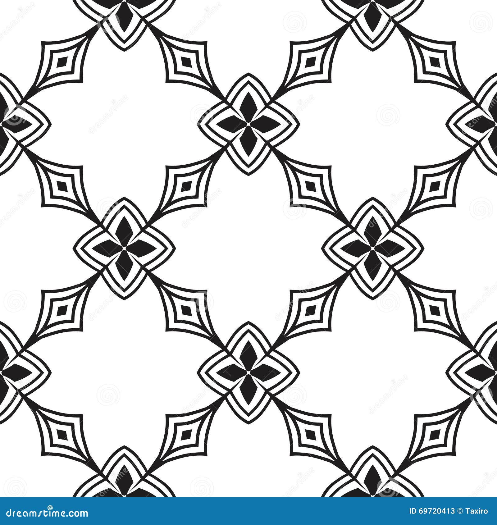 Christian Geometric Pattern Seamless Stock Vector - Illustration of ...