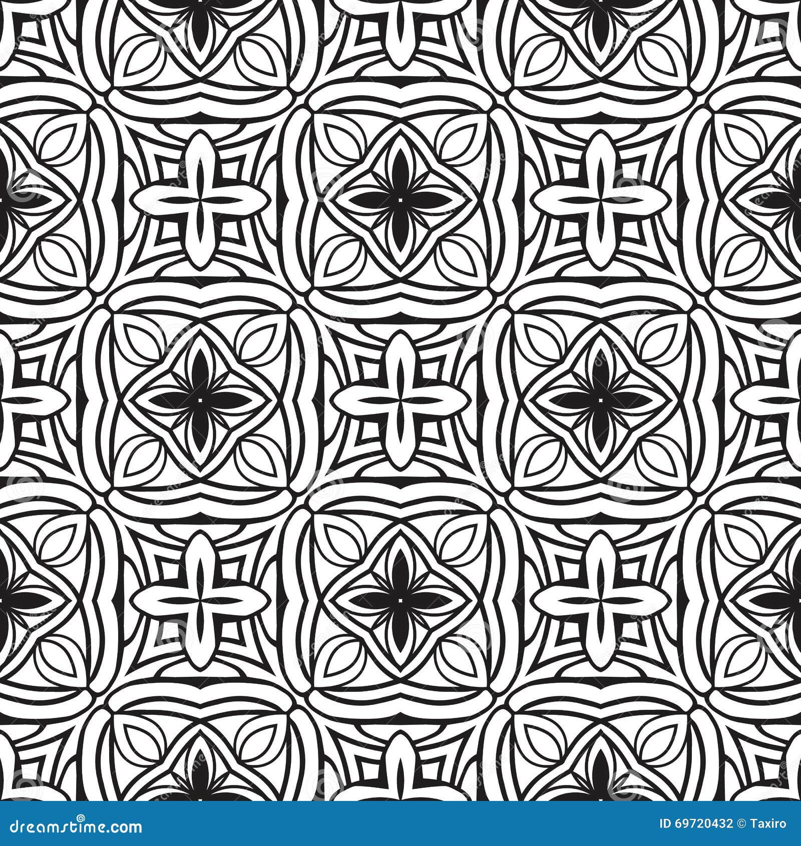 Christian Geometric Pattern Seamless Stock Vector - Illustration of ...