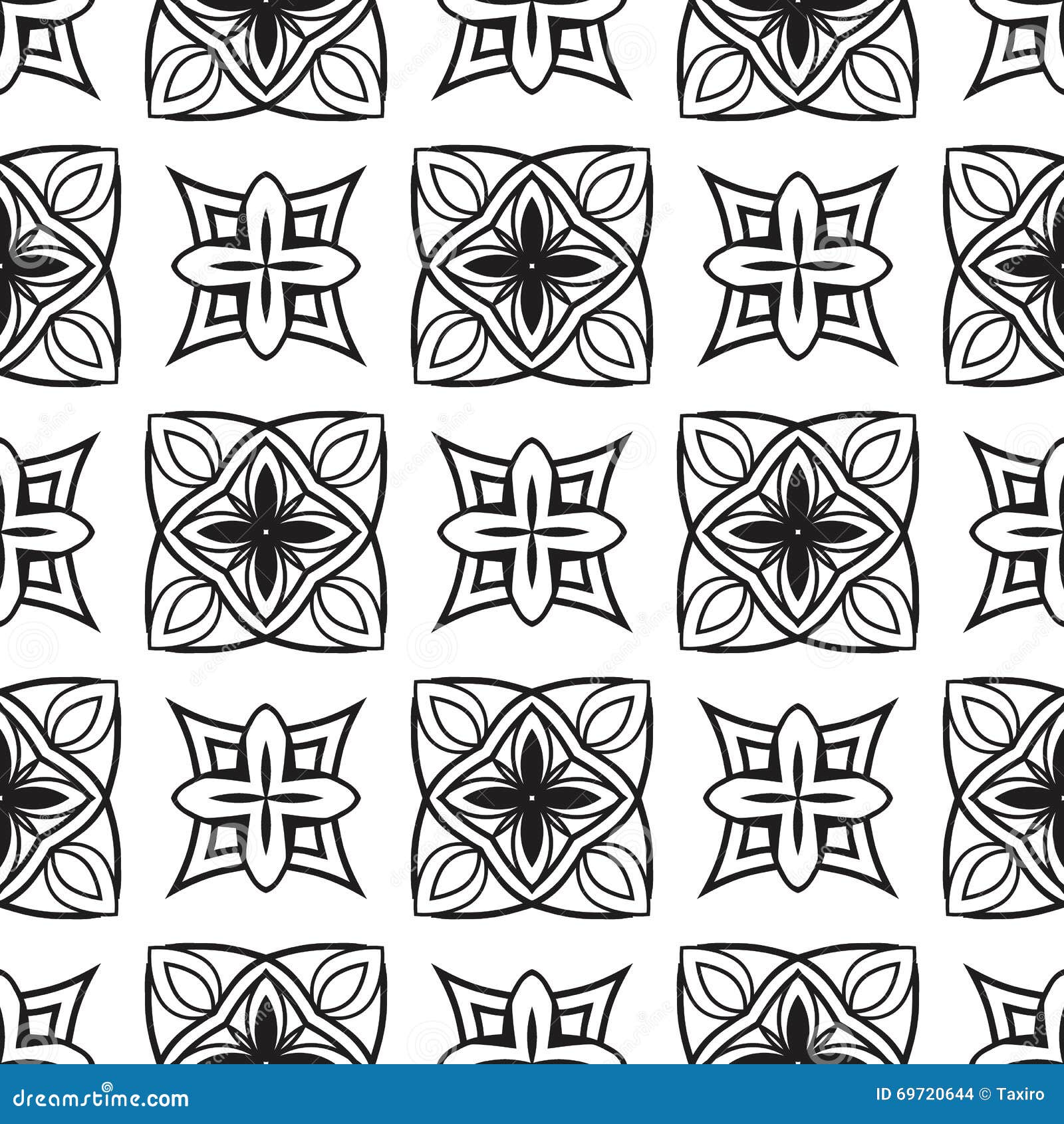 Christian Geometric Pattern Seamless Stock Vector - Illustration of ...