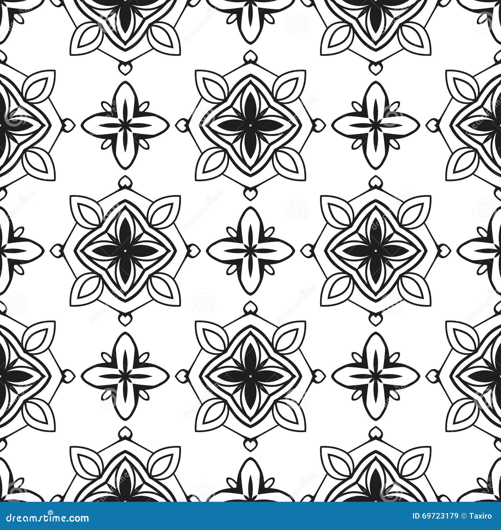 Christian Geometric Pattern Seamless Stock Vector - Illustration of ...