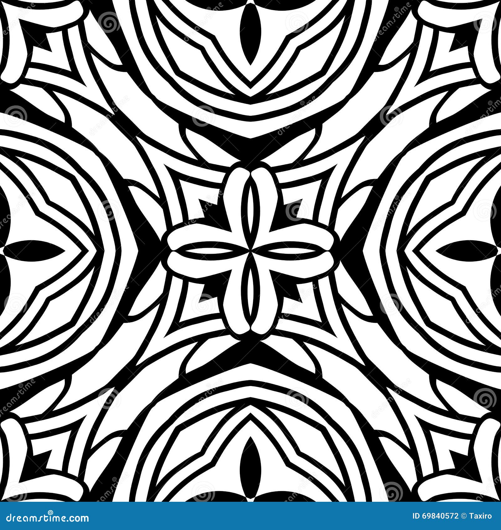 Christian Geometric Pattern Seamless Stock Vector - Illustration of ...