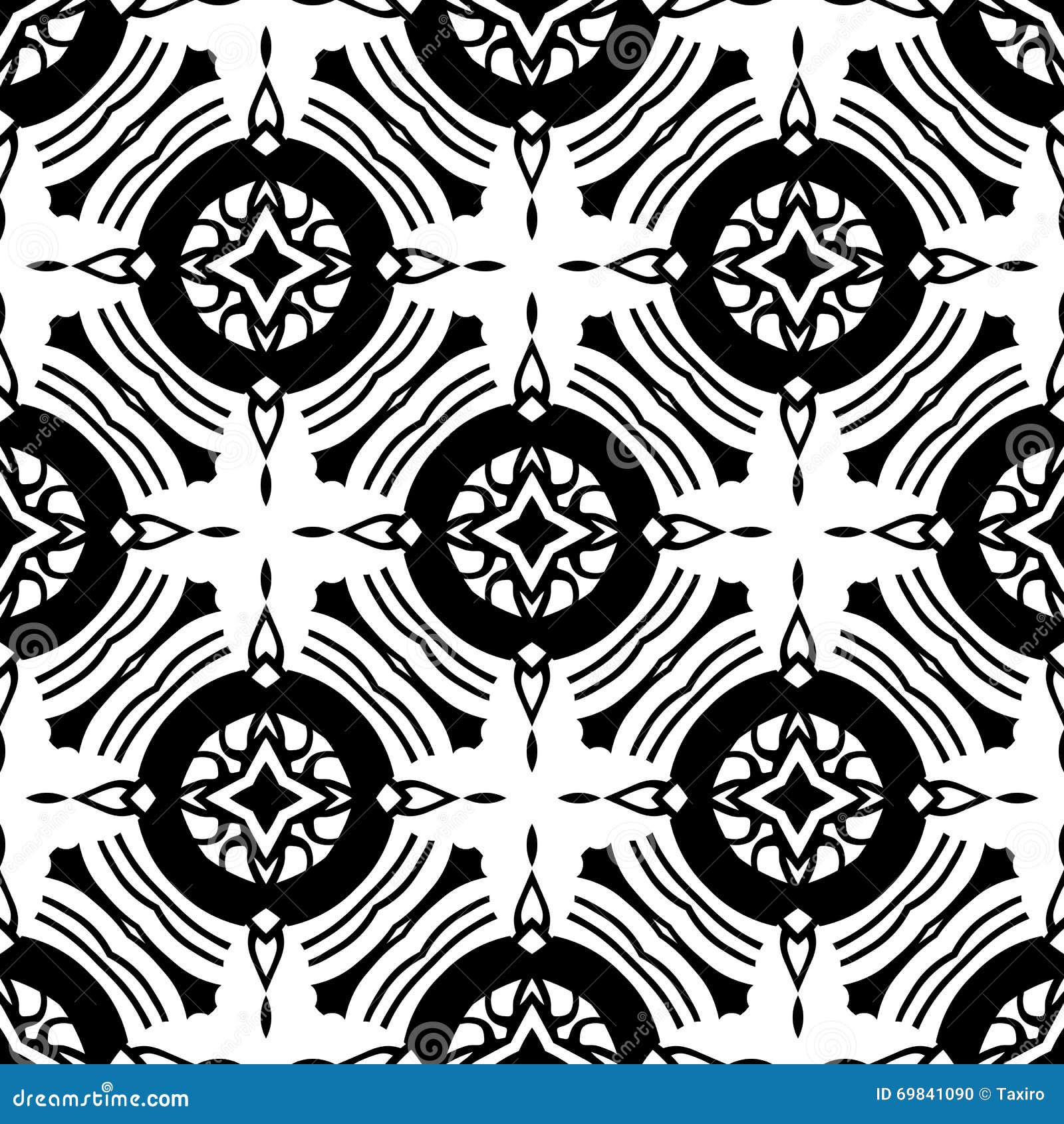 Christian Geometric Pattern Seamless Stock Vector - Illustration of ...