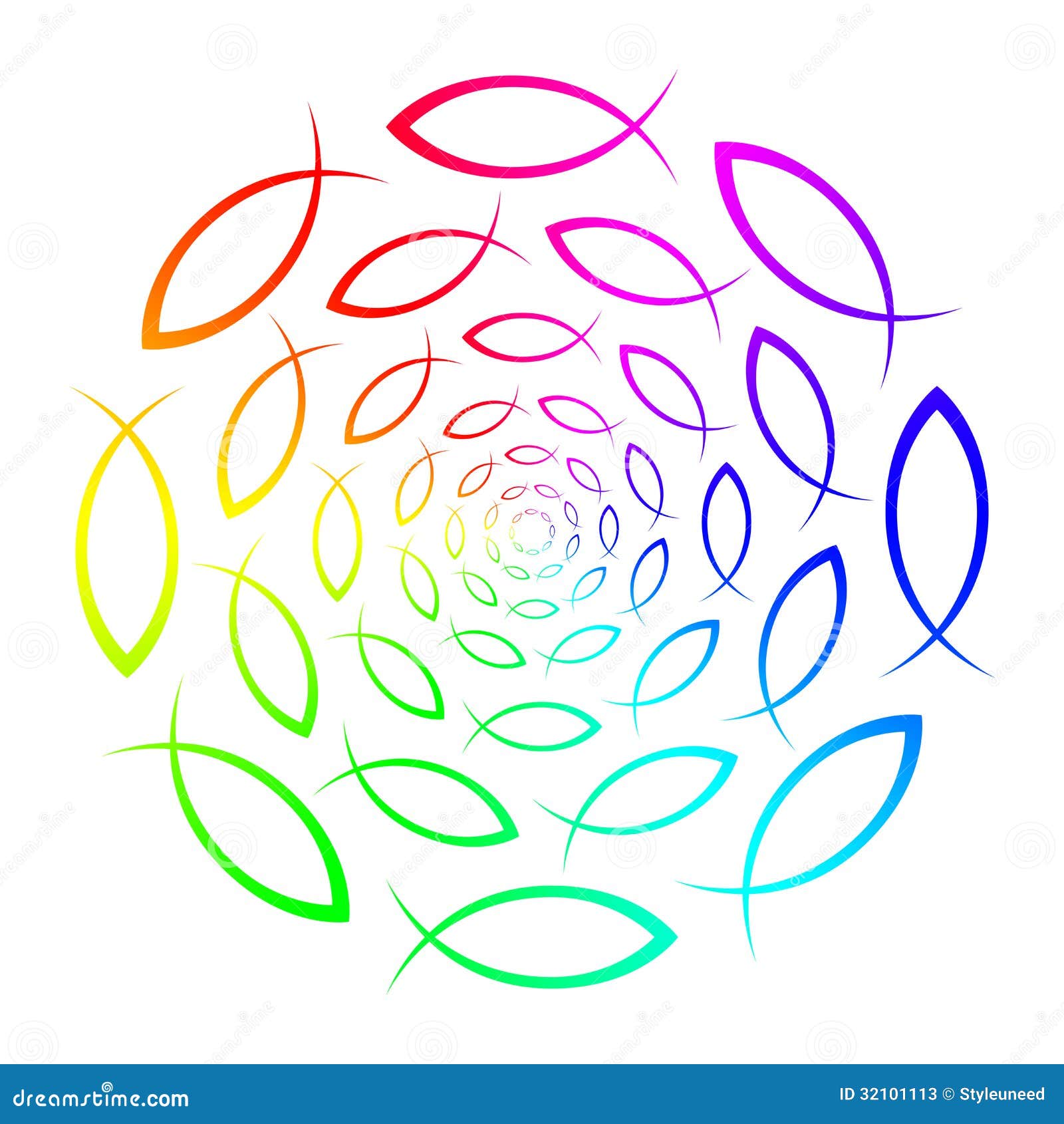 Ichthus Christian Symbol In Stone Royalty-Free Stock Photo ...