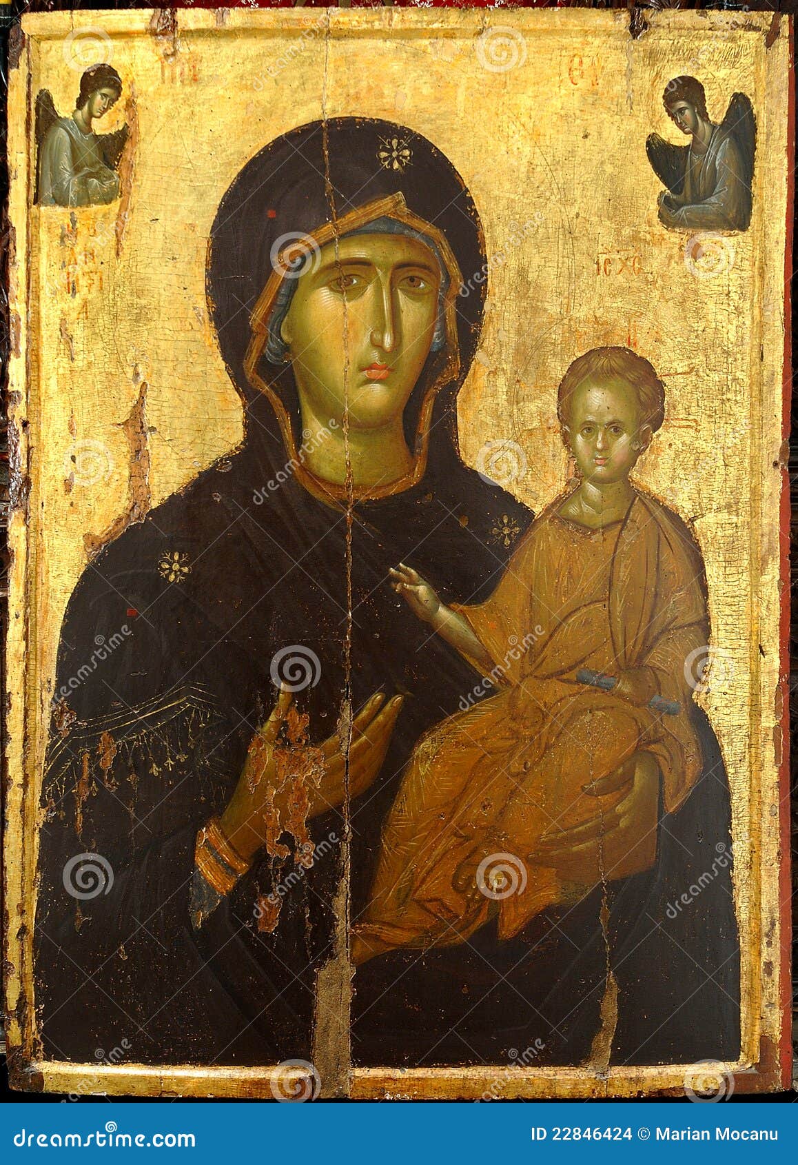 Christian icon-detail stock photo. Image of face, culture - 22846424