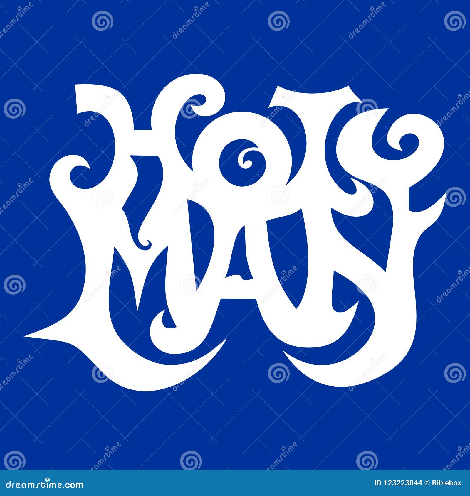 Christian Illustration. Holy Man Stock Vector - Illustration of lord ...