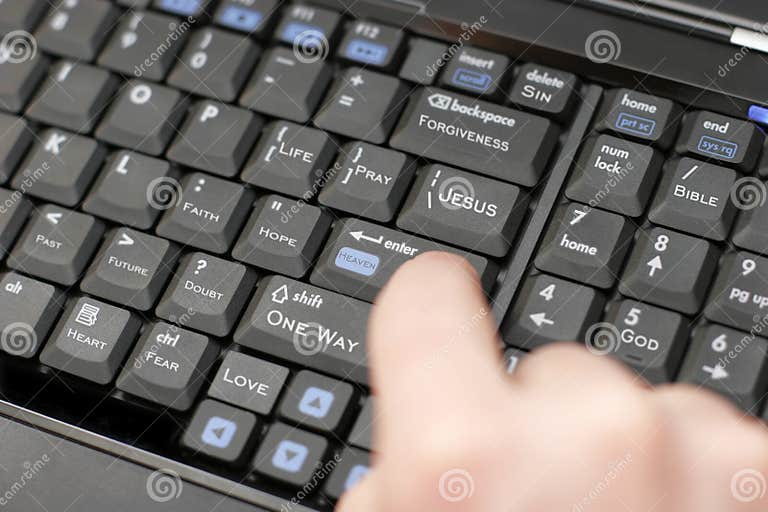 Christian keyboard stock image. Image of details, detail - 5181697