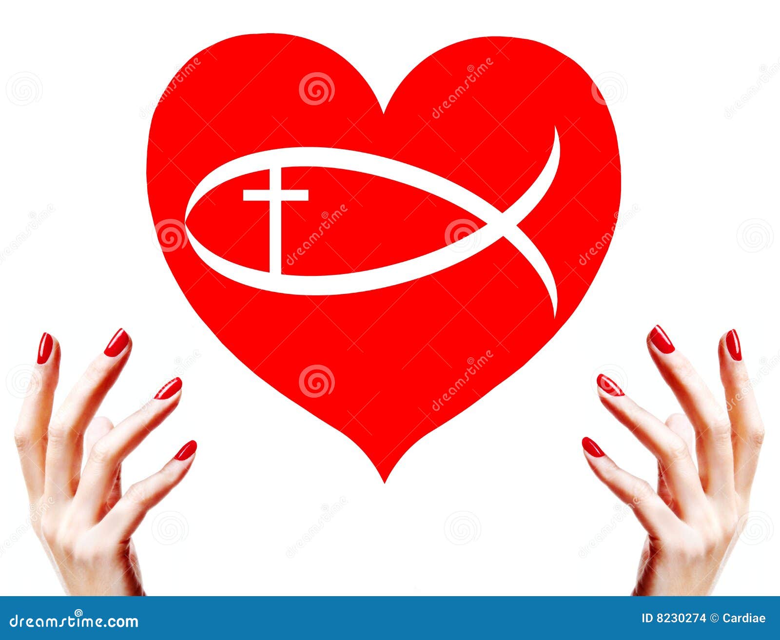 Christian love stock illustration. Illustration of saint - 8230274