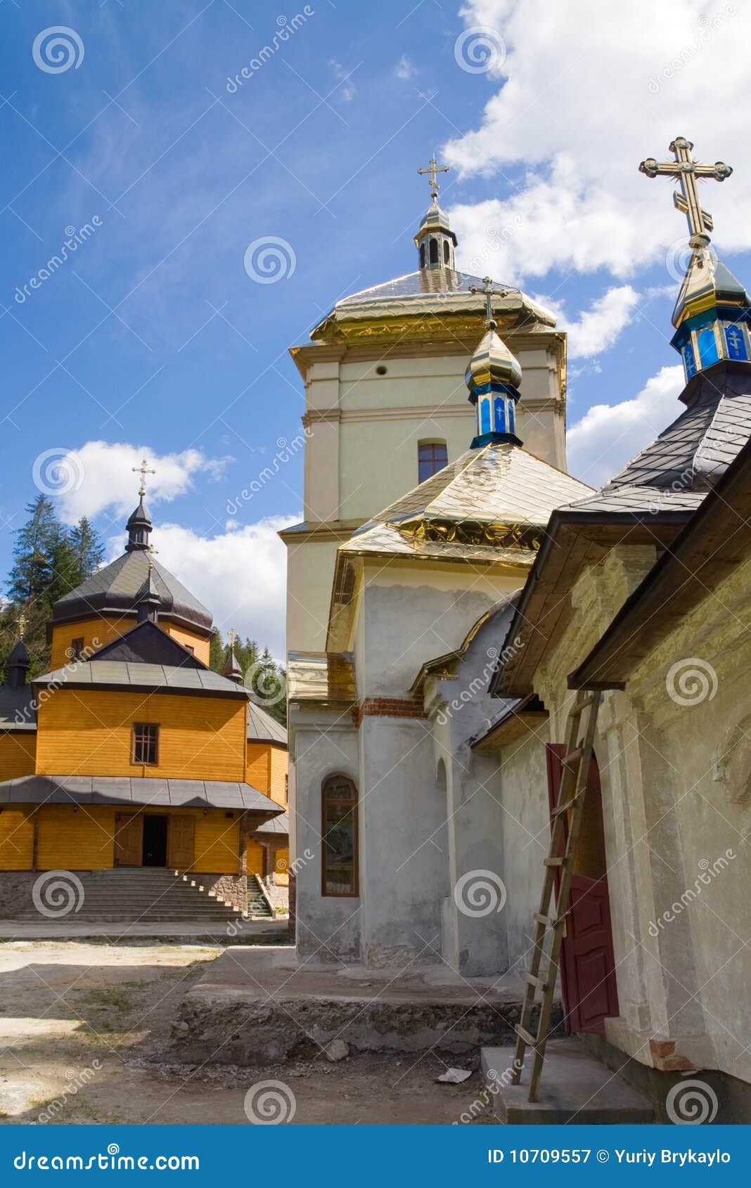 Christian monastery stock image. Image of christianity - 10709557