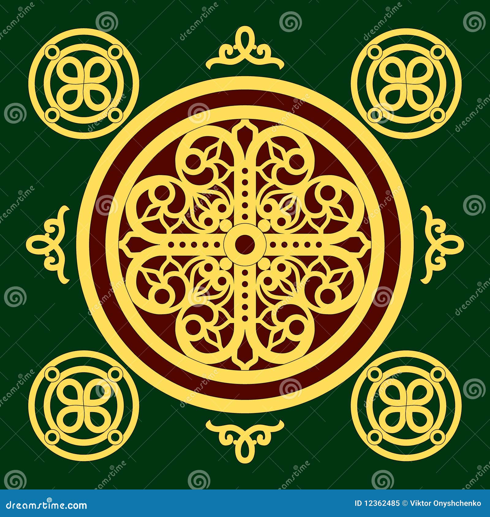 Christian Orthodox Pattern Royalty Free Stock Photo - Image: 12362485