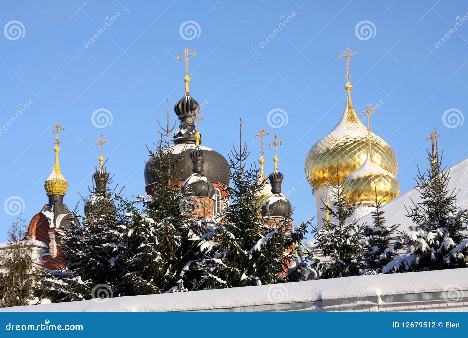 Christian Russian Monastery Stock Photo - Image of landscape, heaven ...