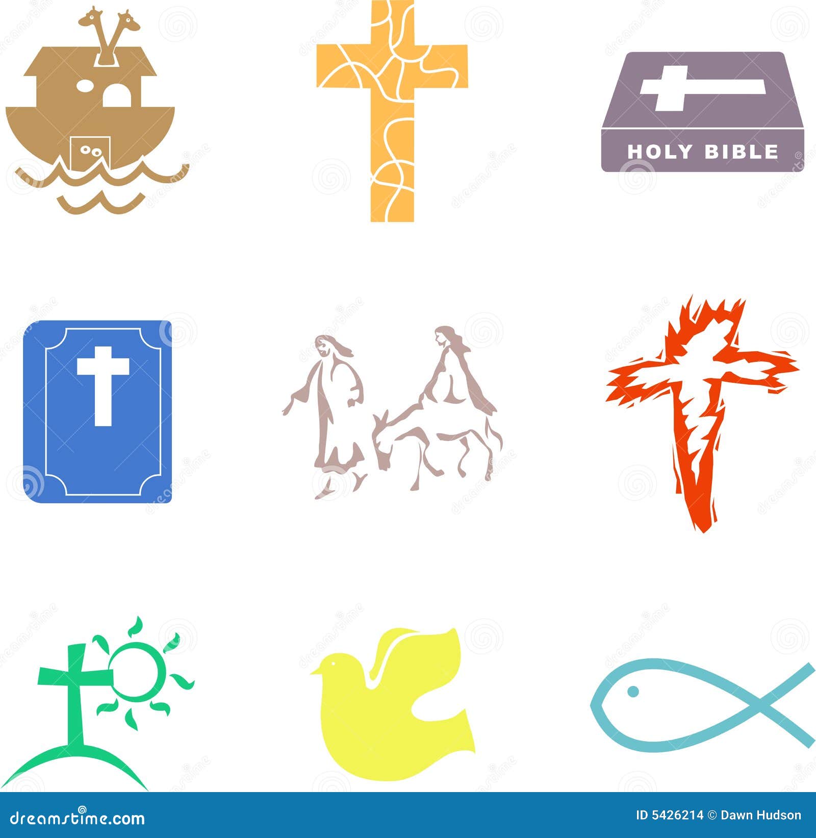 Christian shapes stock illustration. Illustration of shapes - 5426214