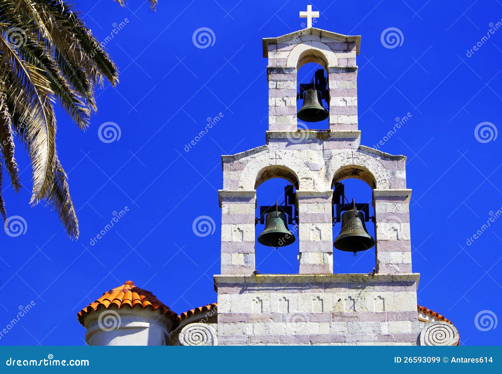 Christian tower stock image. Image of arch, venetian - 26593099