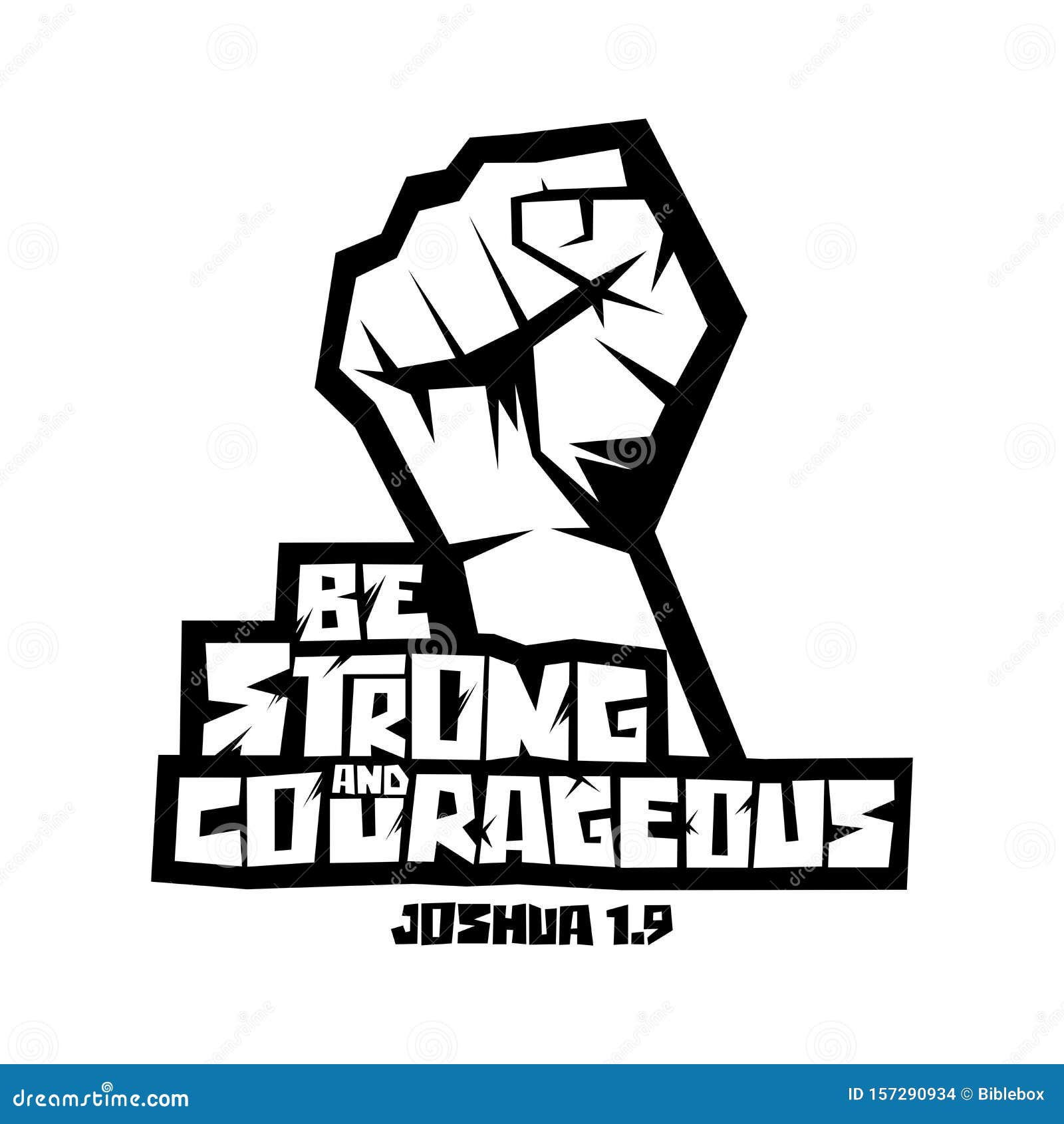 Christian Typography, Lettering and Illustration. Be Strong and ... Christian Typography, Lettering and Illustration. Be Strong and ...