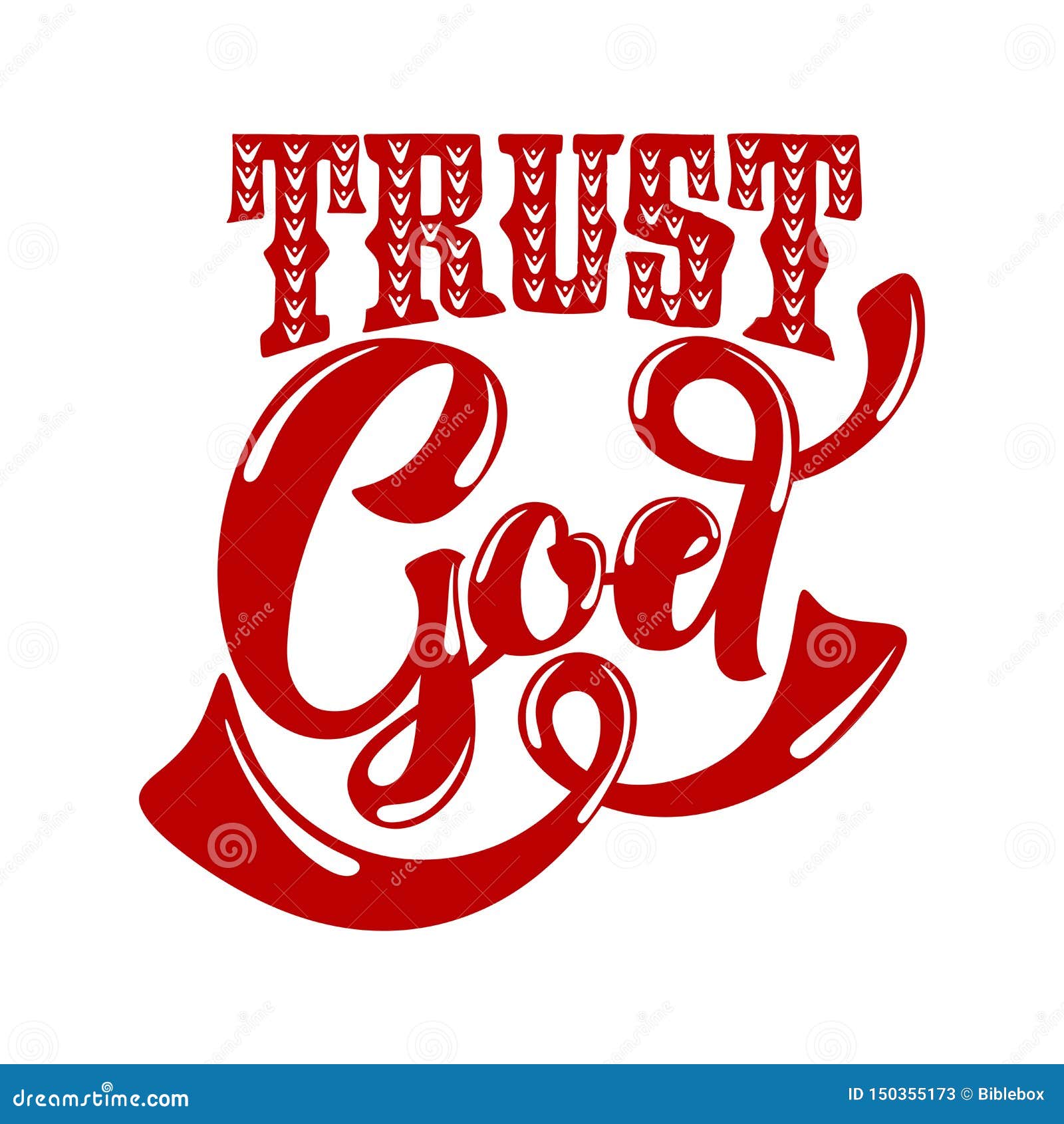 Christian Typography, Lettering and Illustration. Trust God Stock ... Christian Typography, Lettering and Illustration. Trust God Stock ...