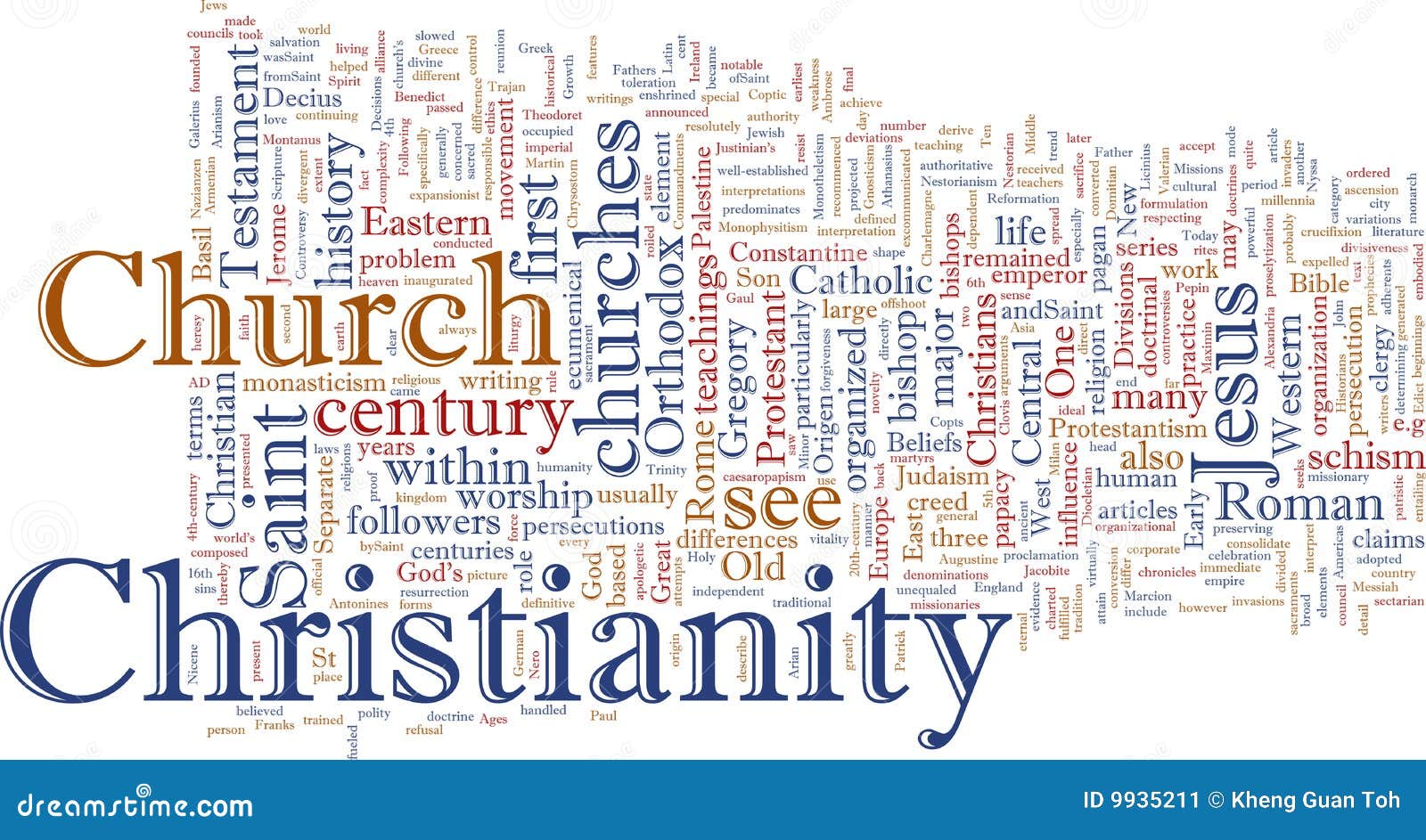 Christian word cloud stock illustration. Illustration of graphic - 9935211