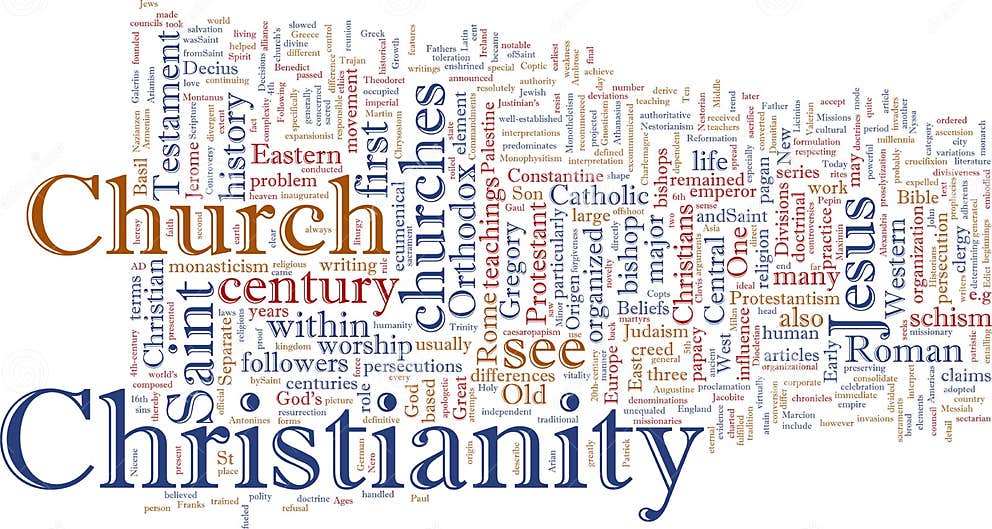Christian word cloud stock illustration. Illustration of graphic - 9935211
