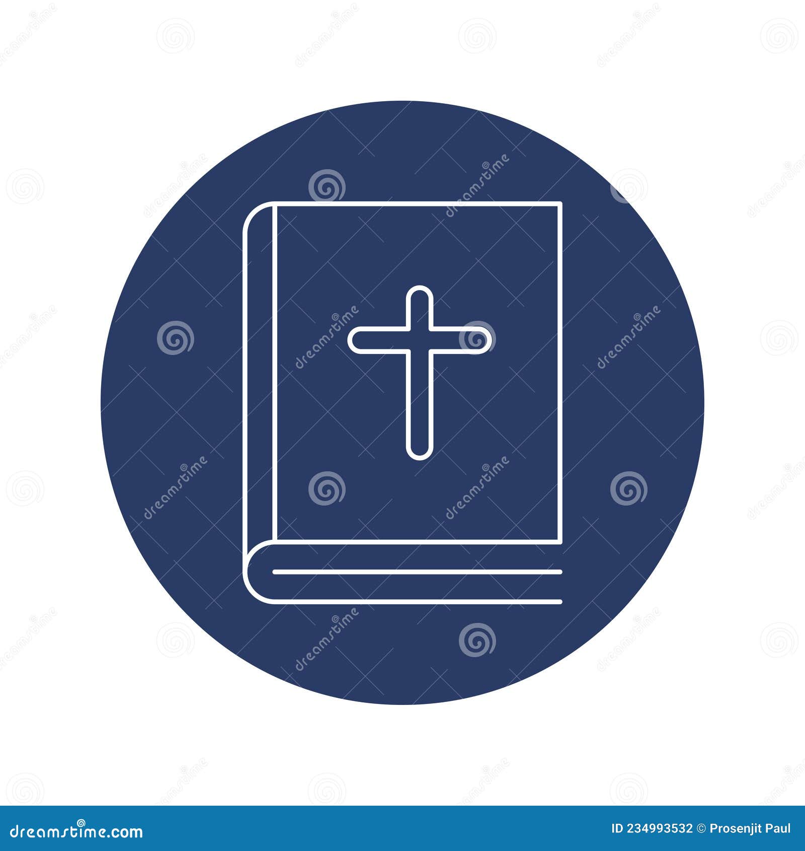 Christian Worship Holy Bible Verses Icon Stock Vector - Illustration of ...