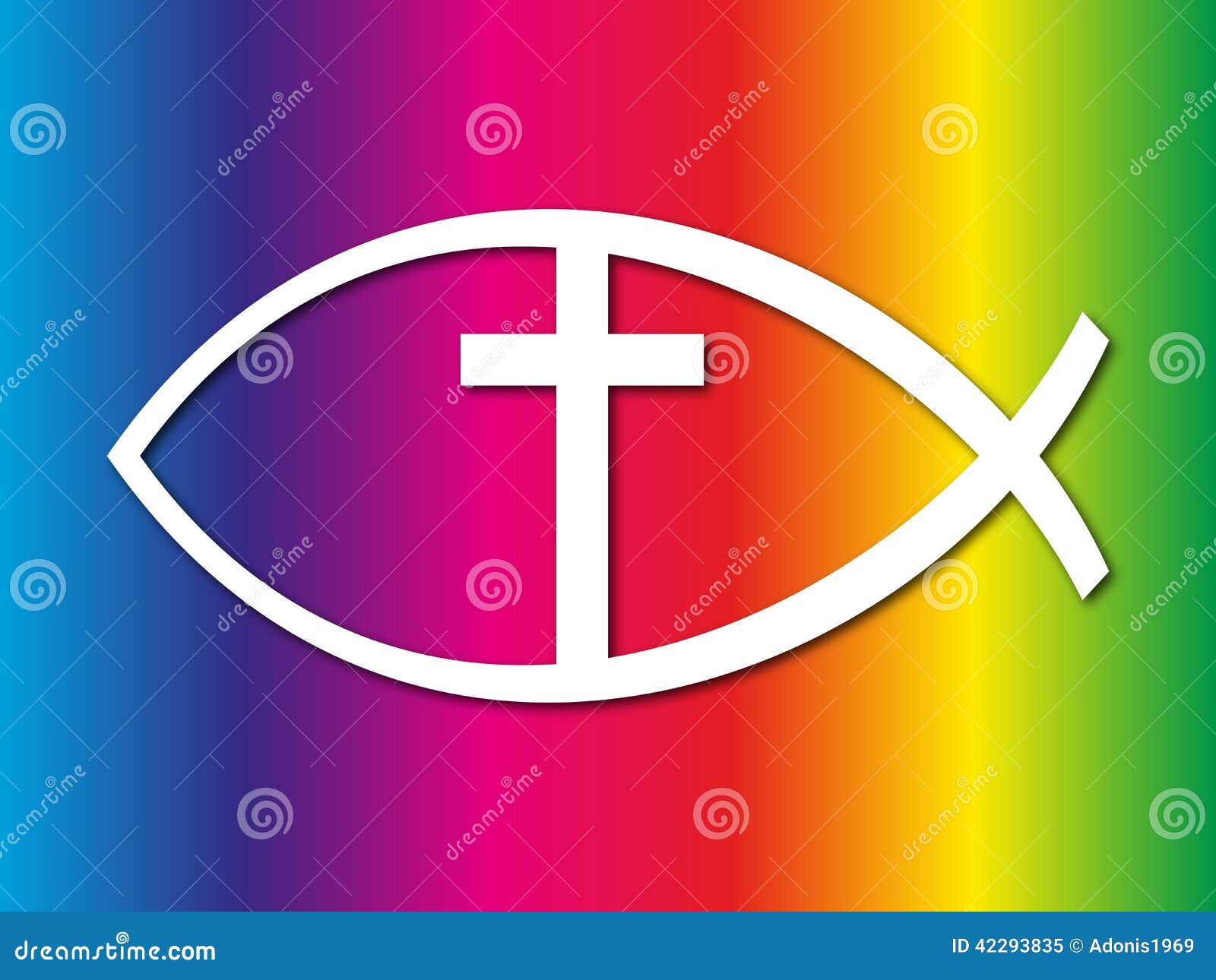 Christian znaku ryb obraz stock. Obraz złożonej z znak - 42293835