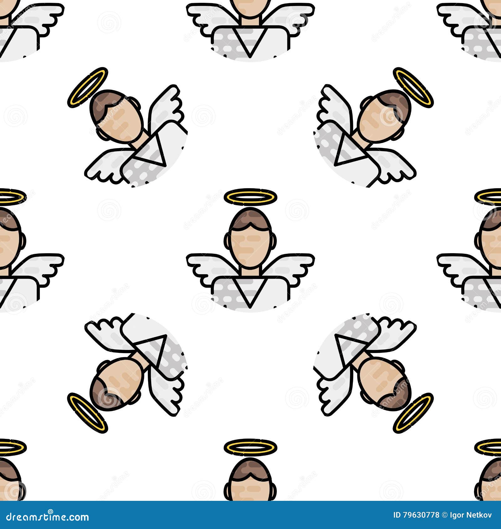 Christianity flat pattern stock vector. Illustration of jesus - 79630778