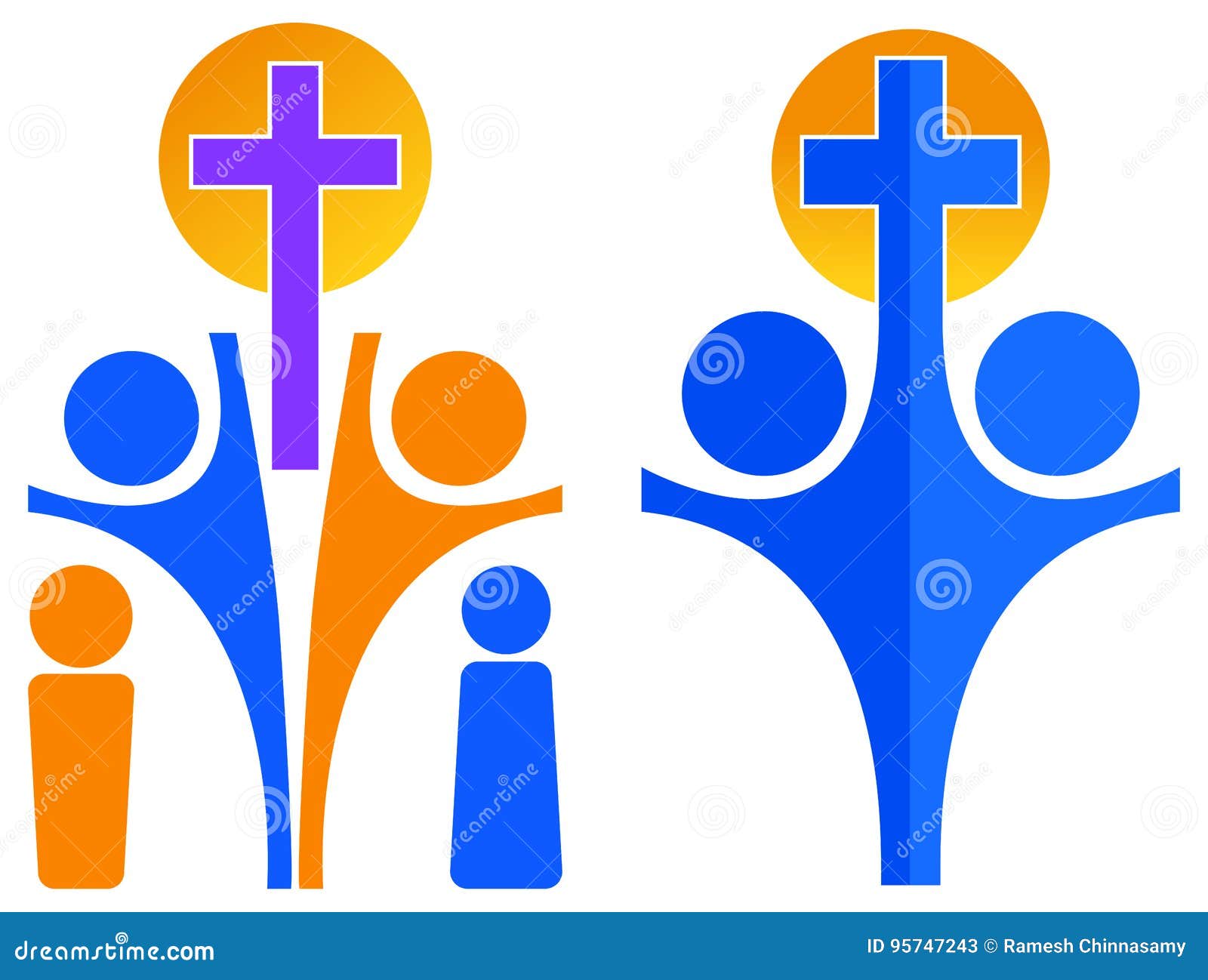 Christianity logo stock vector. Illustration of abstract - 95747243