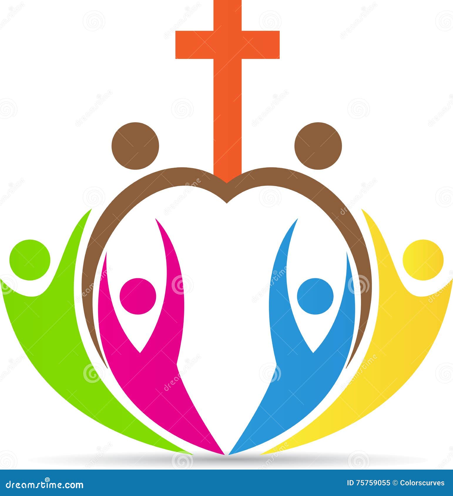 People At The Cross Of Jesus Christ Royalty-Free Stock Photo ...