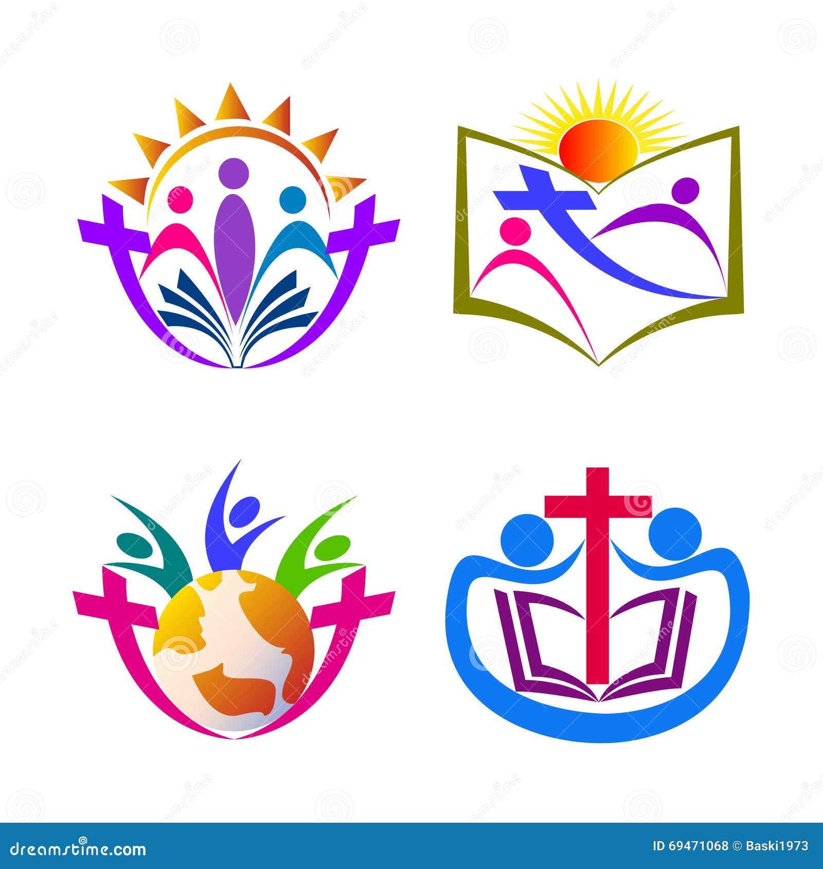 Christianity people stock vector. Illustration of graphic - 69471068