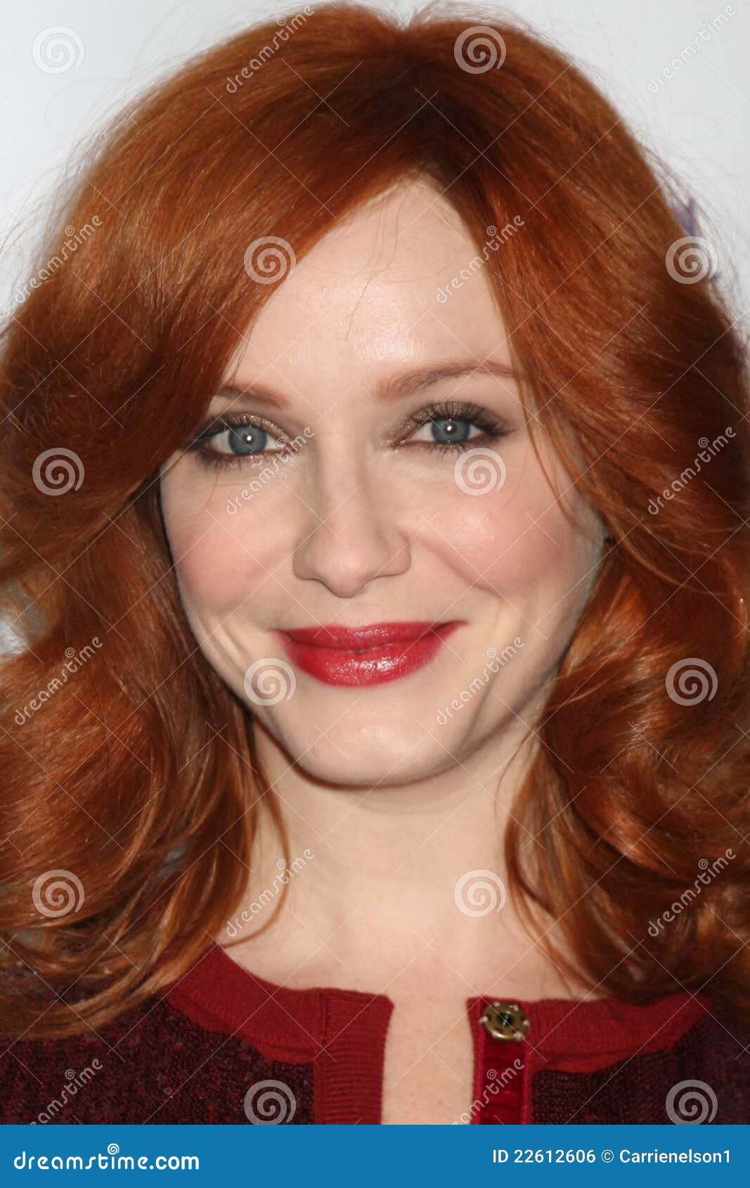 Christina Hendricks foto editorial. Imagen de christina - 22612606