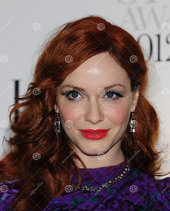 Christina Hendricks foto de archivo editorial. Imagen de ella - 23475908