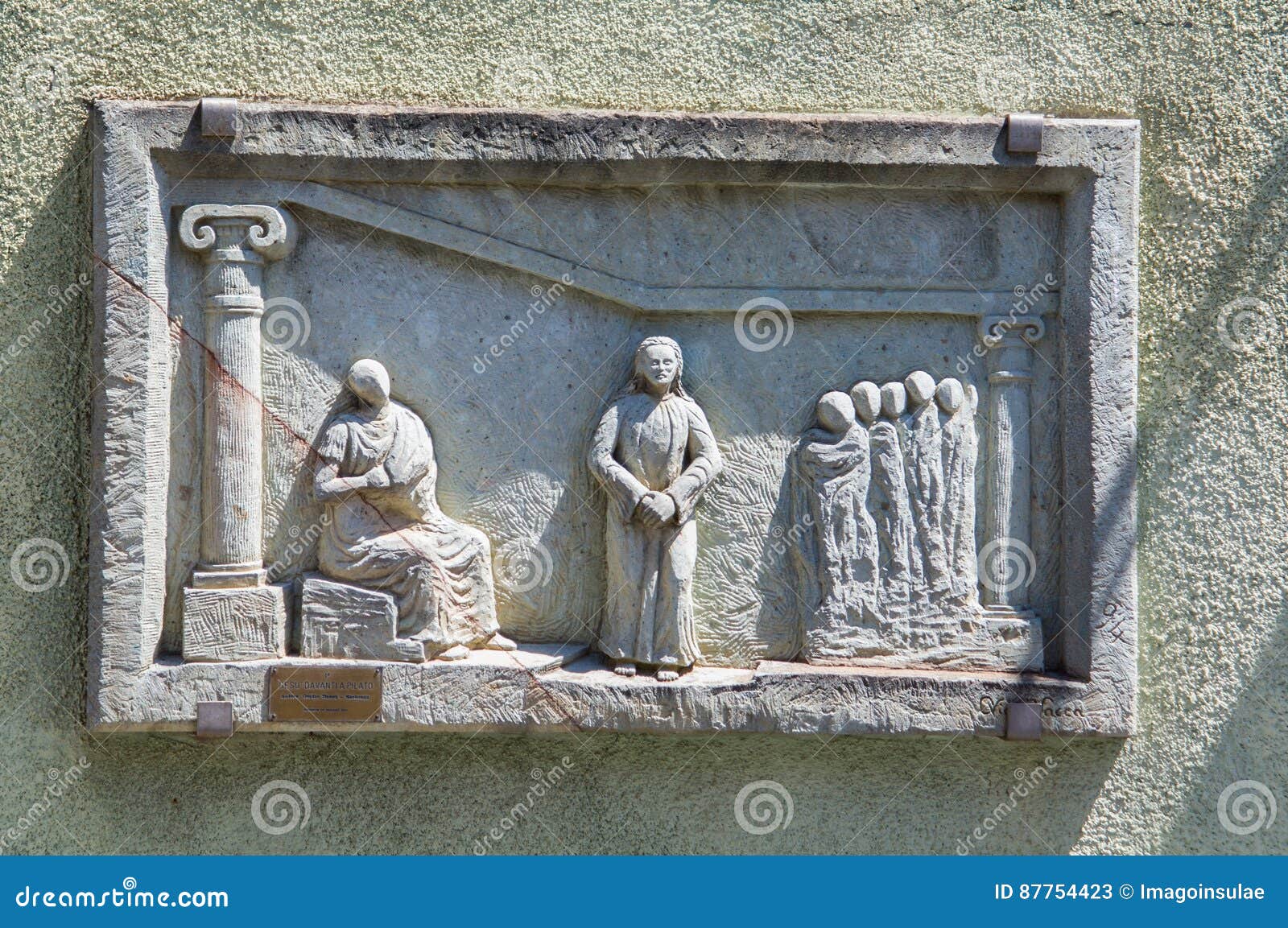 Christliche Religion Leidenschaft Von Christus Redaktionelles Stockfoto ...