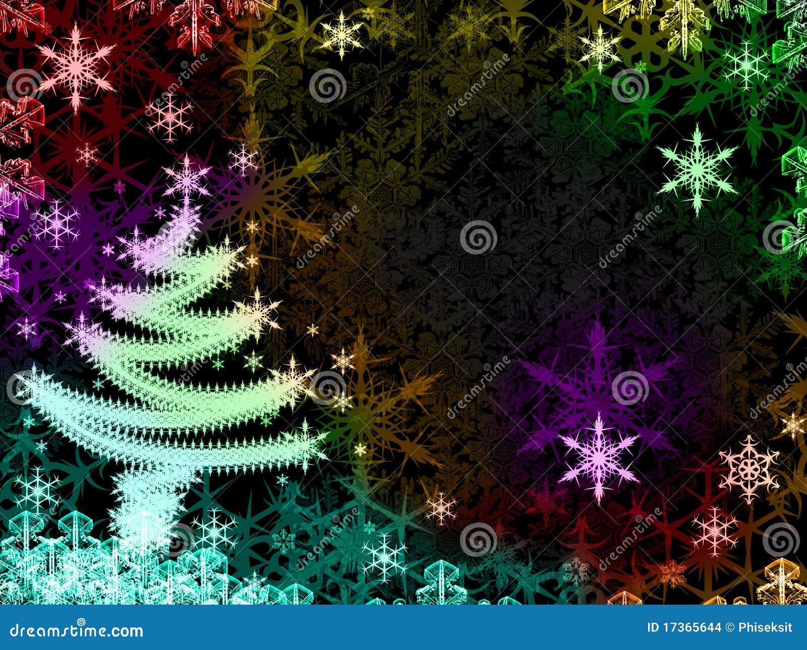 Christmas abstract stock illustration. Illustration of january - 17365644