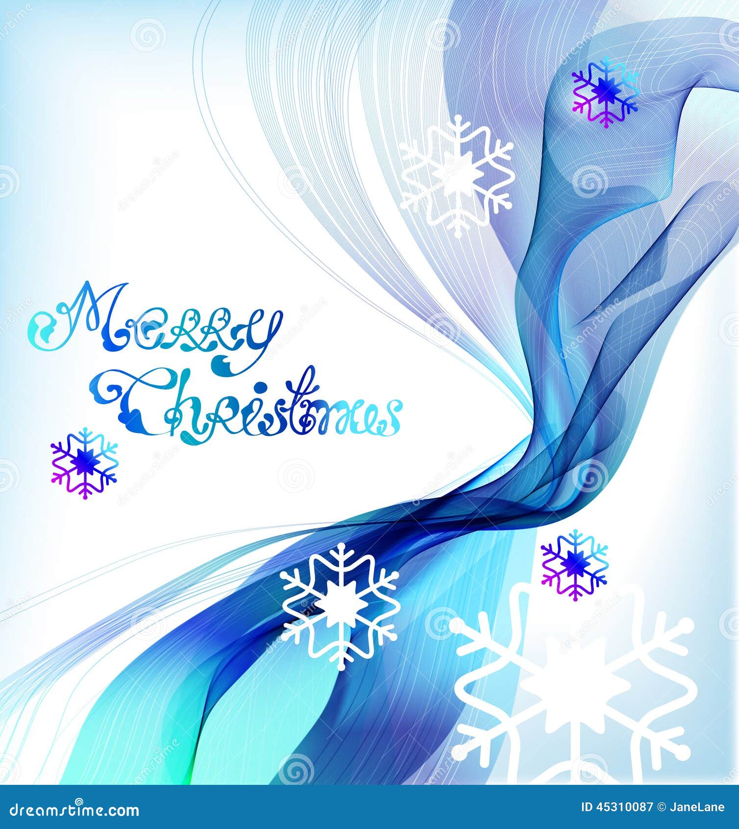 Christmas Abstract Greeting Background, VECTOR Stock Vector ...