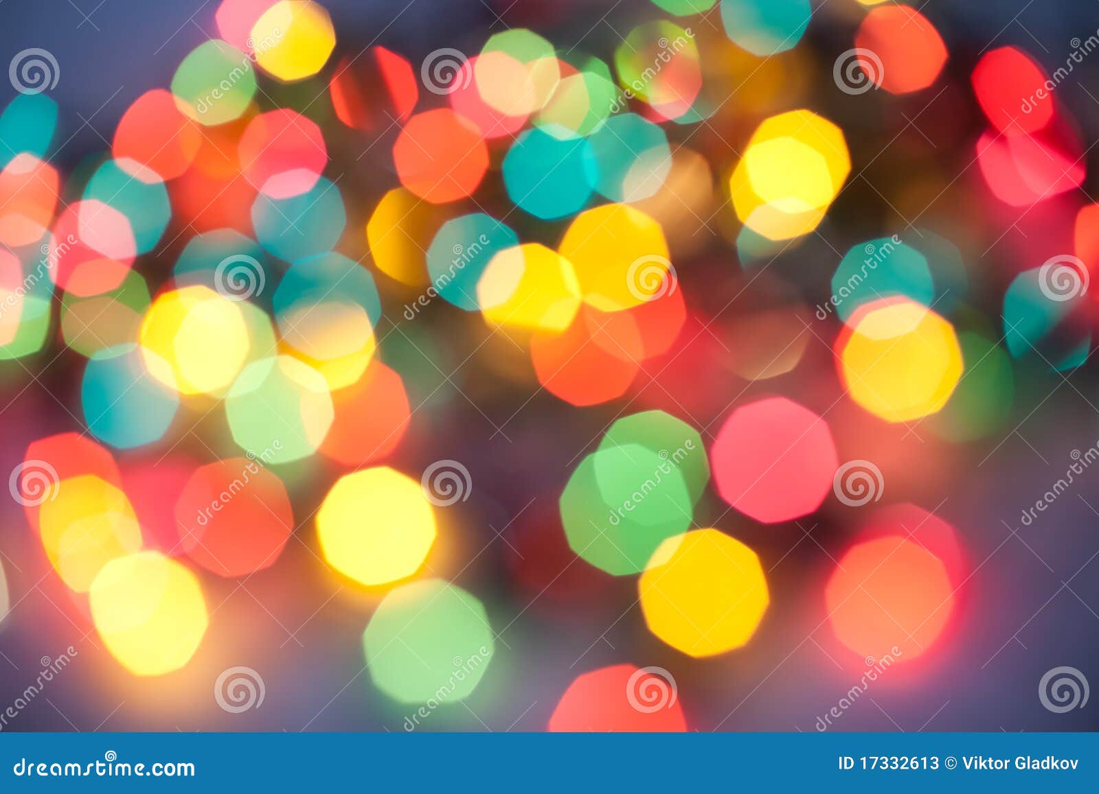 Christmas abstract lights stock image. Image of color - 17332613