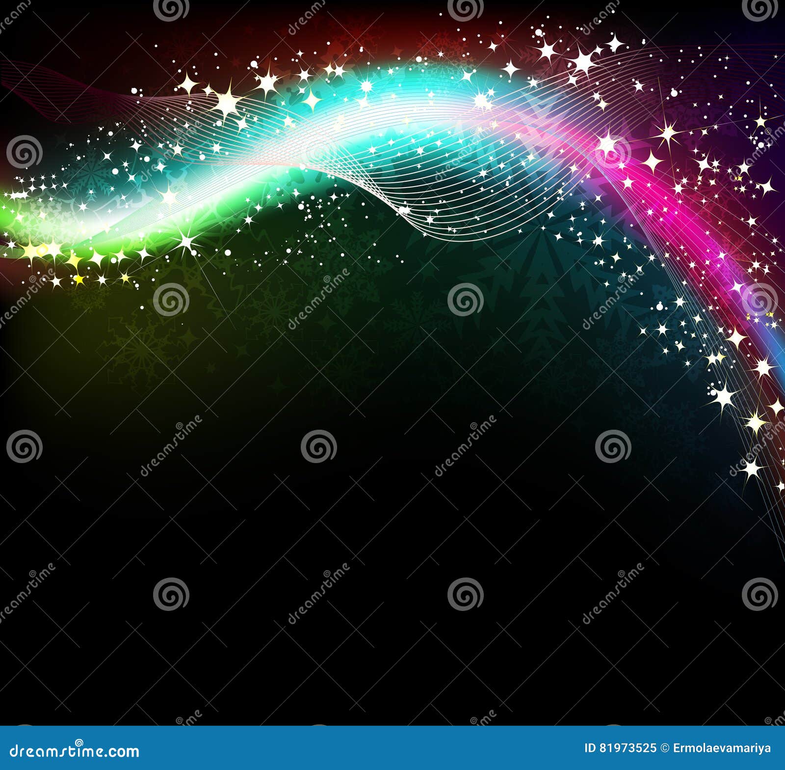 Christmas Abstract Shine Background. Vector Stock Vector - Illustration ...