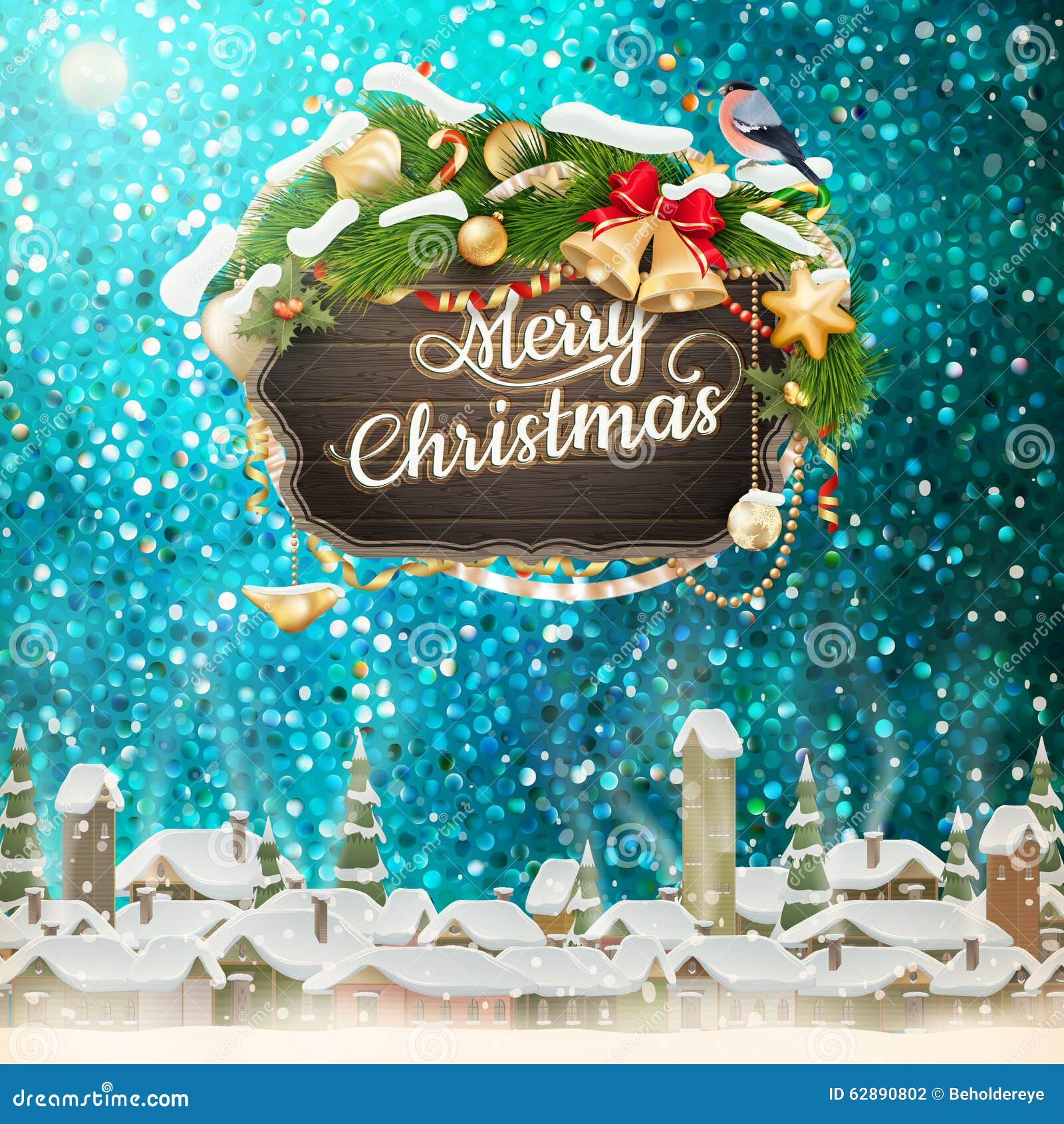 Christmas Abstract Template. EPS 10 Stock Vector - Illustration of ...