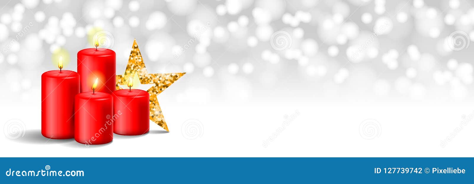Christmas Advent Candles with Star Bokeh Banner Stock Vector ... Christmas Advent Candles with Star Bokeh Banner Stock Vector ...
