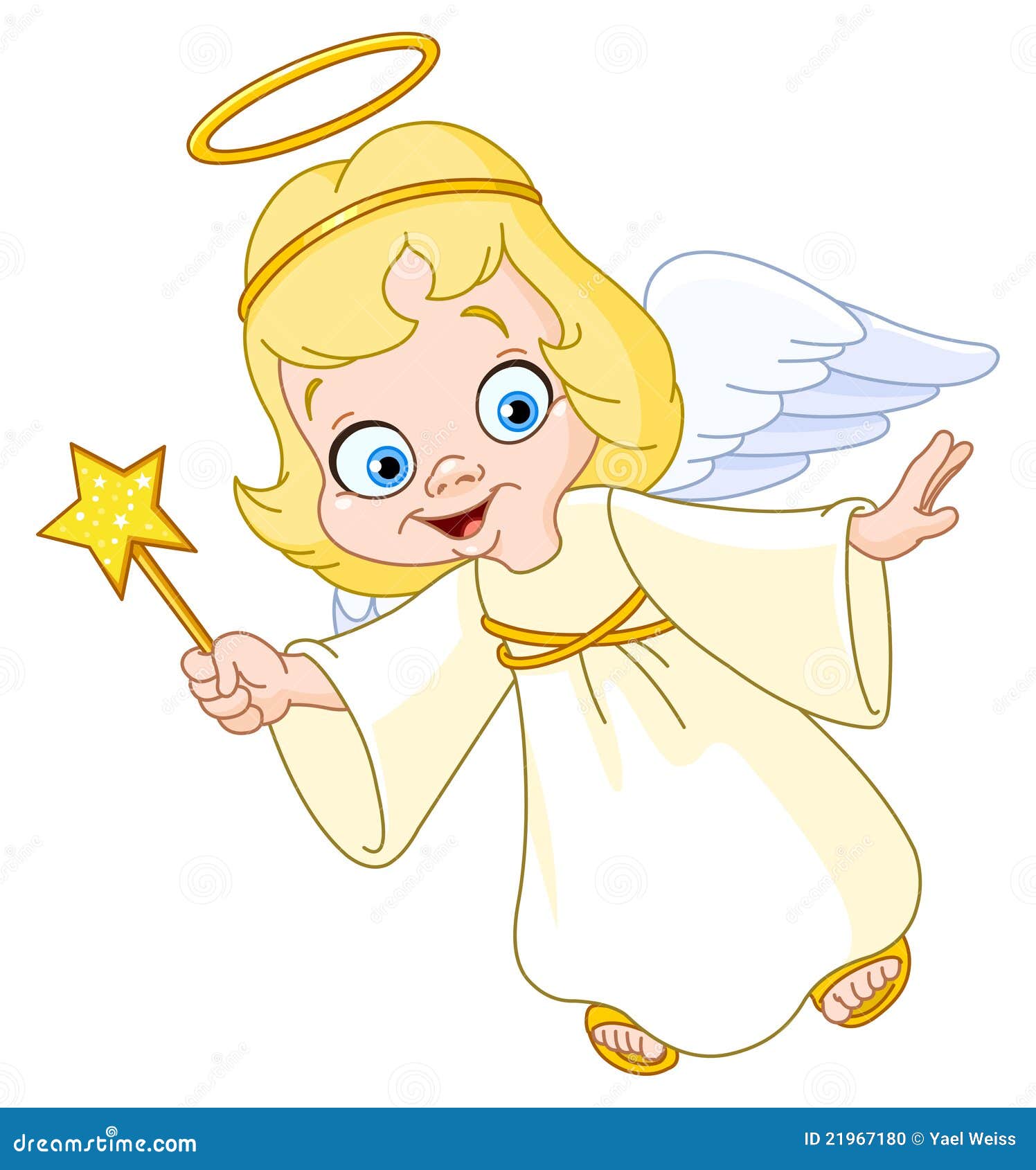 Christmas angel stock vector. Illustration of christian - 21967180