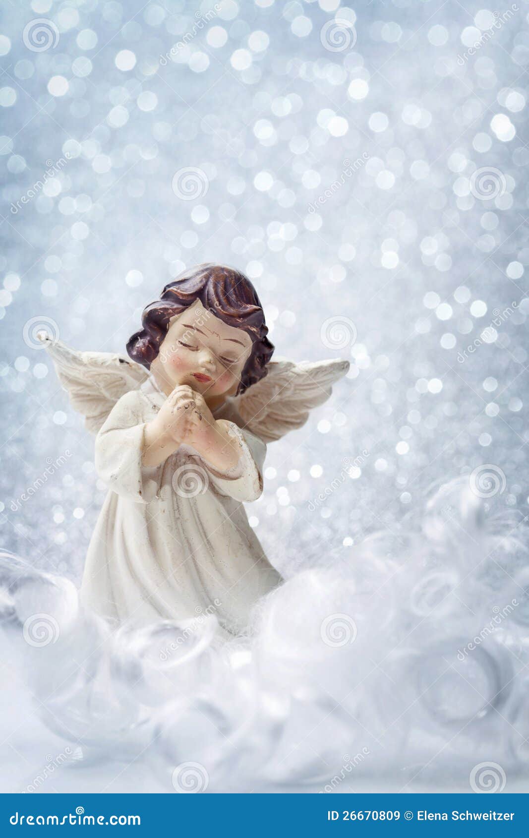 Christmas angel stock image. Image of figure, grey, sparkle - 26670809