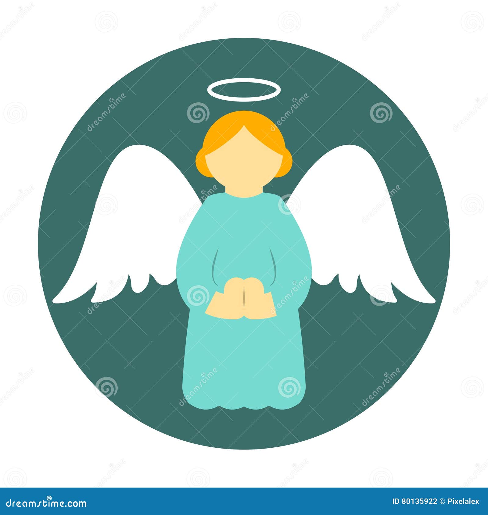 Angel Icon Vector From Classics Collection. Thin Line Angel Outline ...