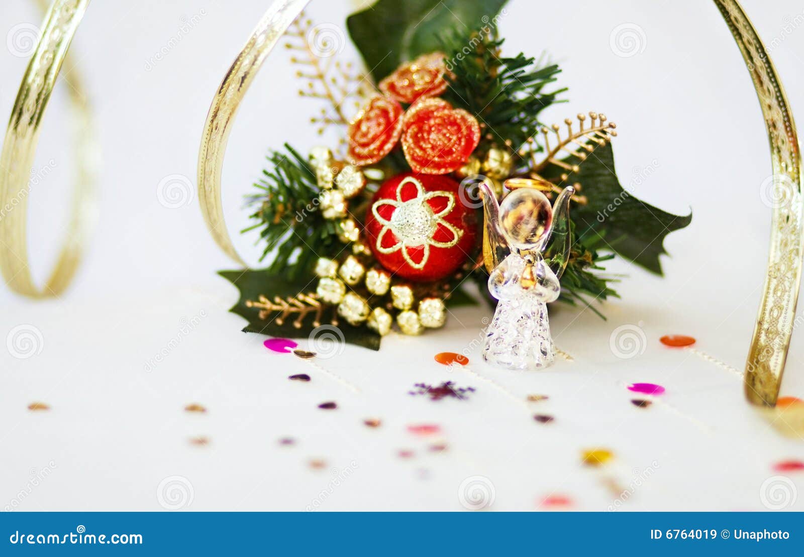 Christmas Angel Praying on Dinner Table Stock Image - Image of praying ...