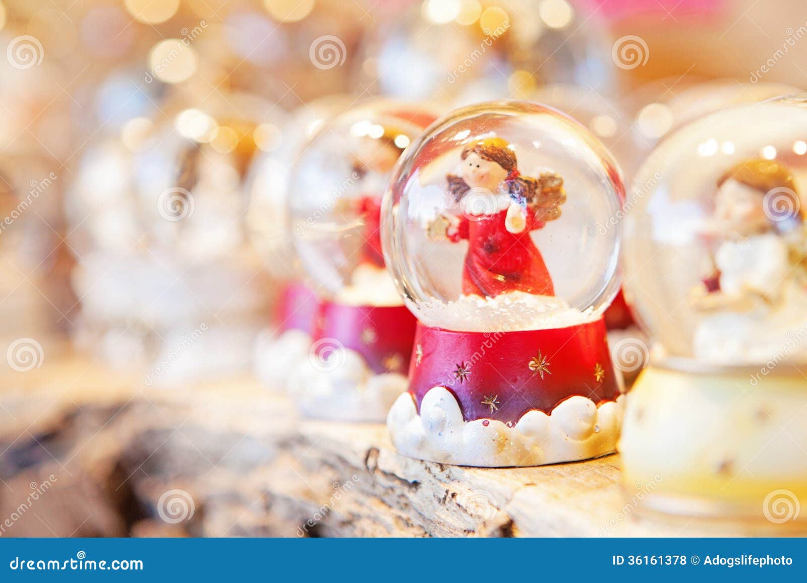 Christmas Angel Snow Globe stock photo. Image of globe - 36161378