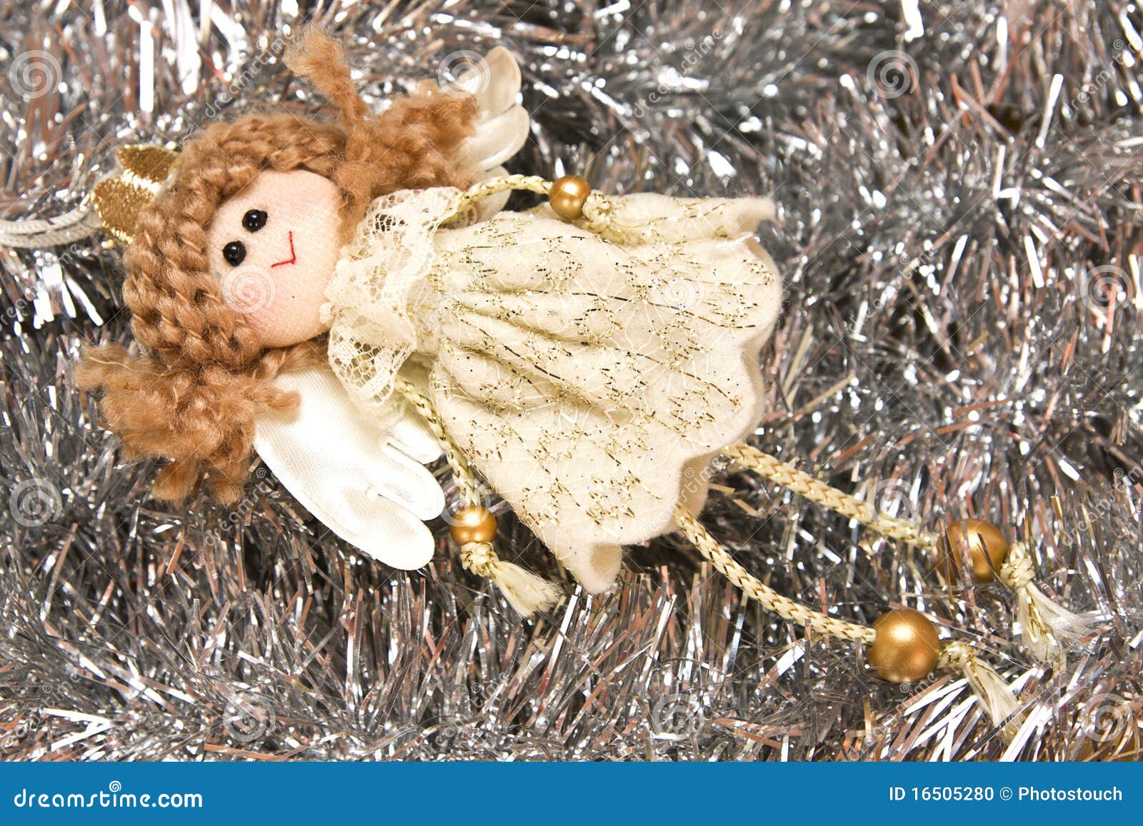 Christmas angel toy stock photo. Image of decoration - 16505280