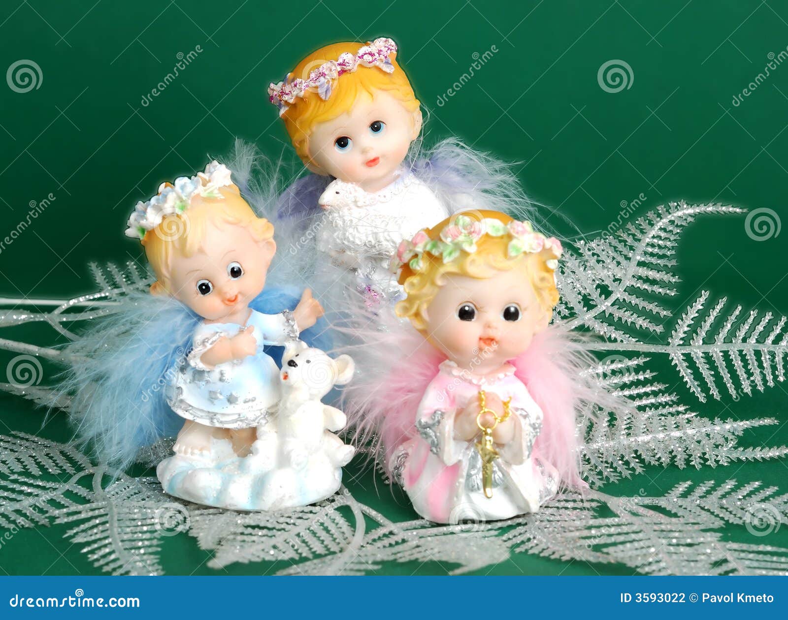 Christmas angels stock photo. Image of gift, decoration - 3593022