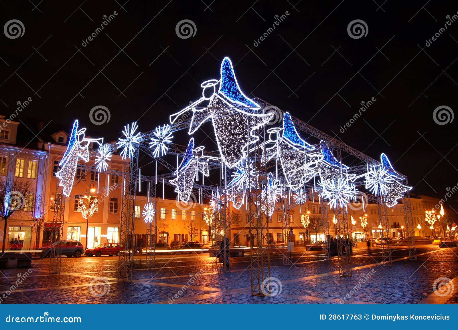 Christmas angels square stock image. Image of decorations - 28617763