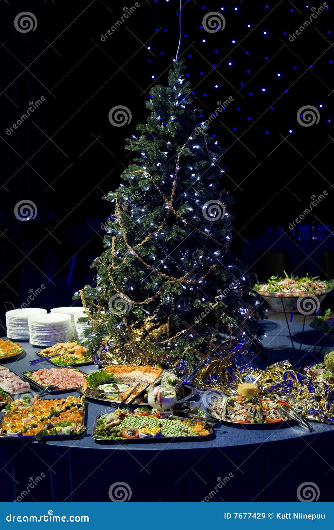 Christmas Appetizer Display Stock Image - Image of platters, appetizers ...