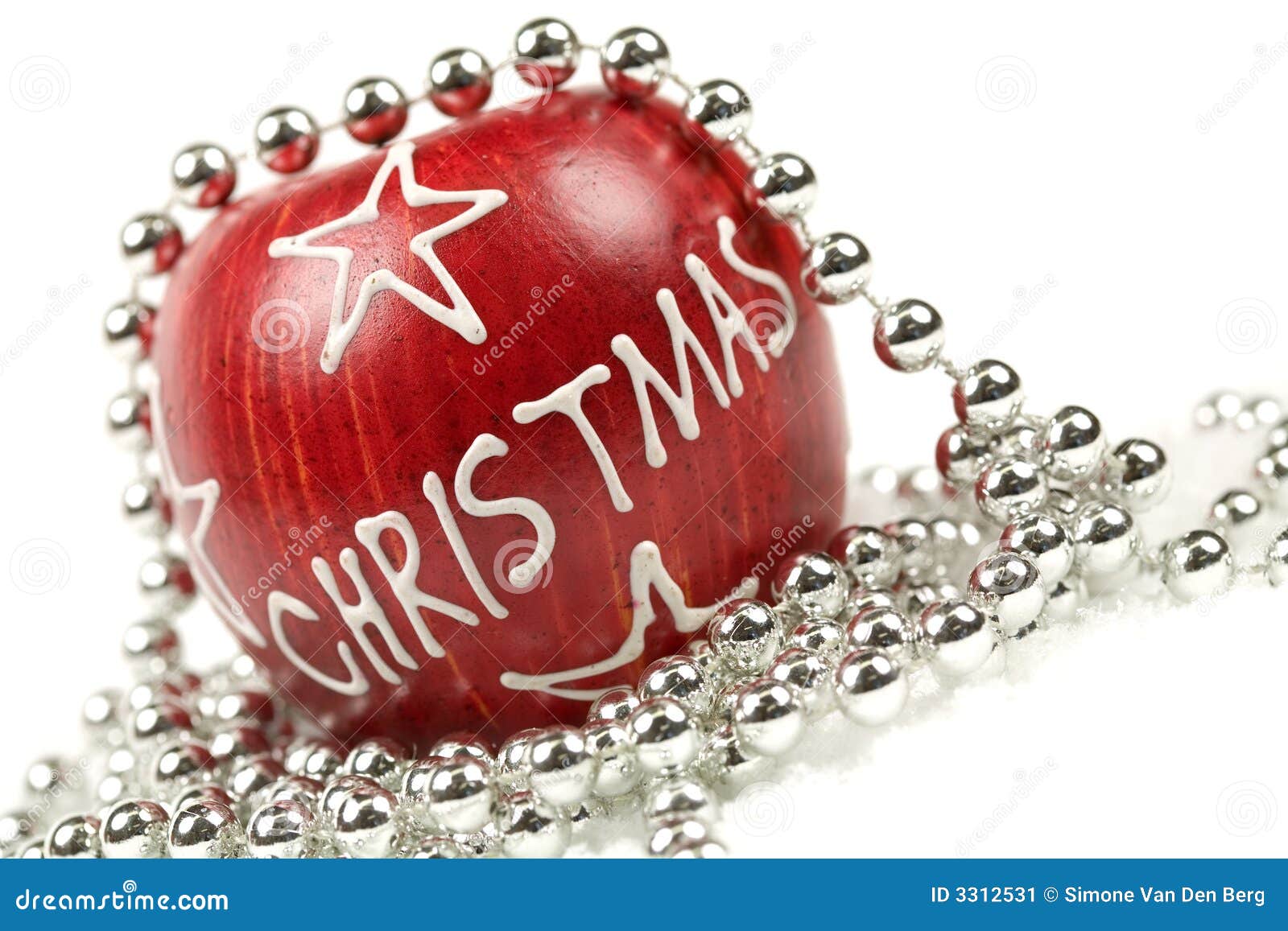 Christmas apple stock image. Image of background, ornament - 3312531