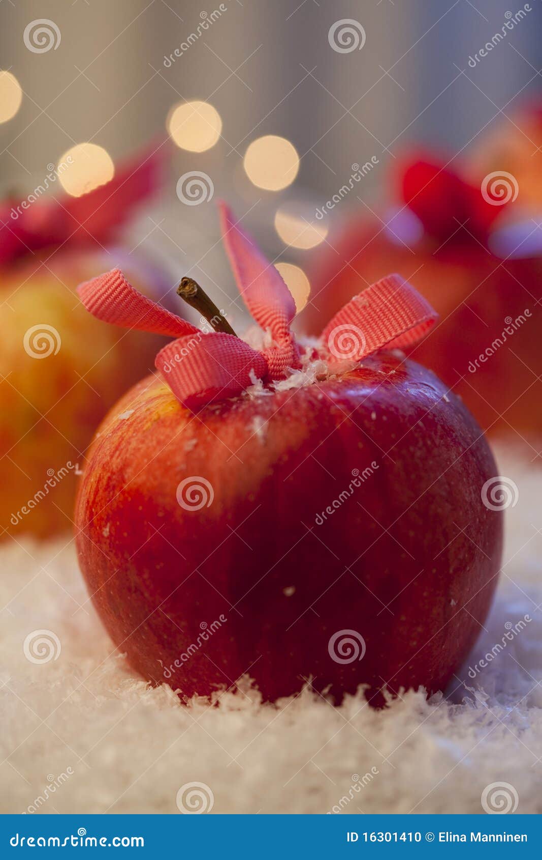Christmas apples stock photo. Image of season, apple - 16301410