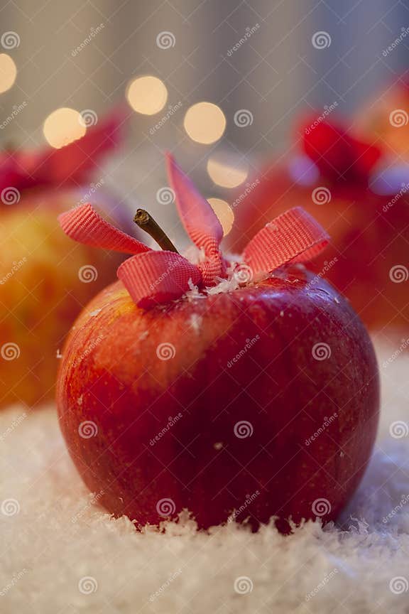 Christmas apples stock photo. Image of season, apple - 16301410