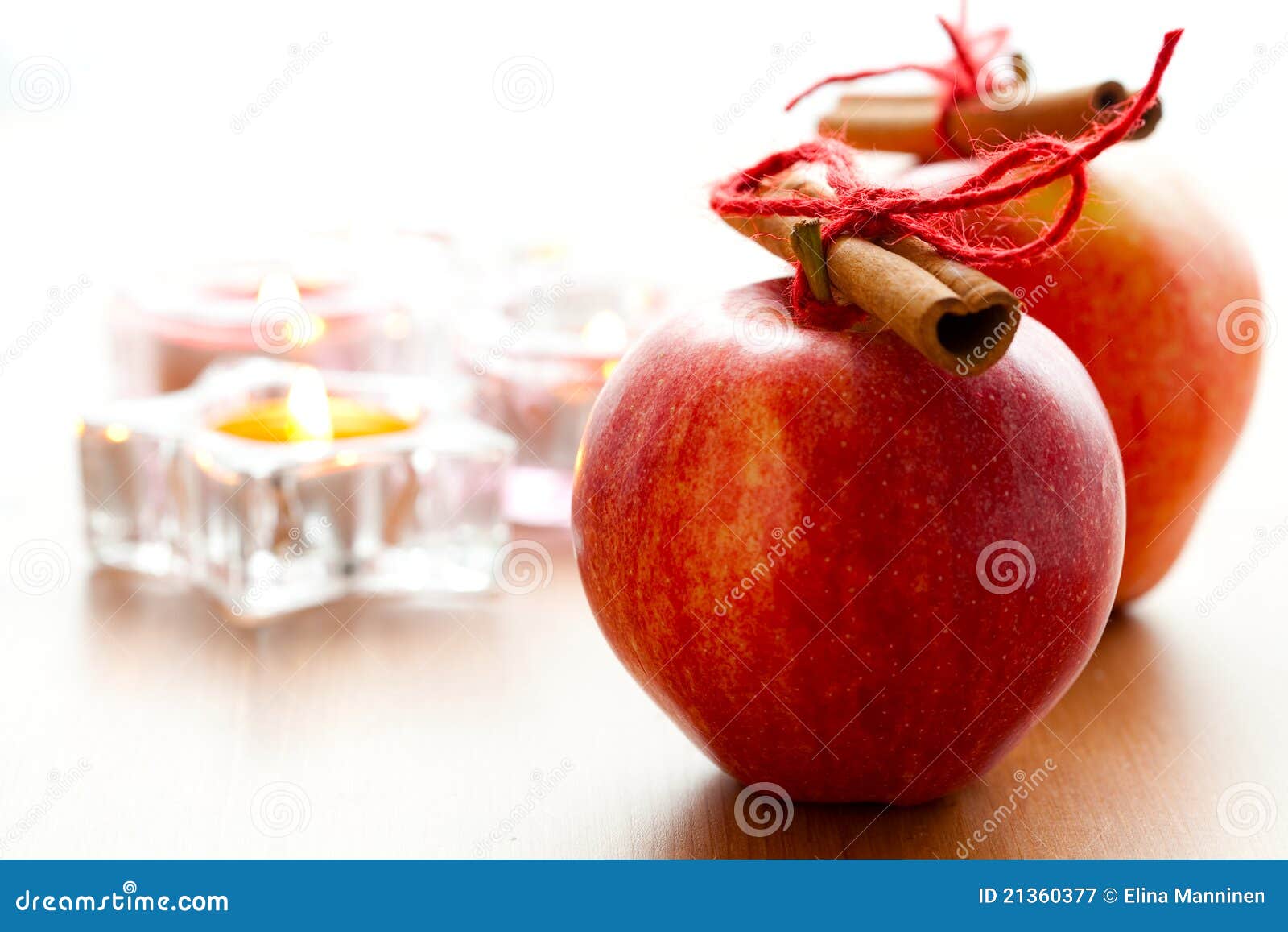 Christmas apples stock image. Image of food, gift, apple - 21360377